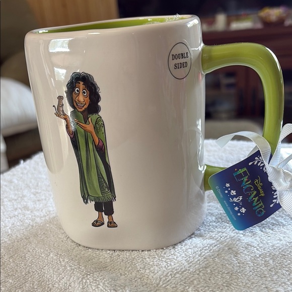 Disney | Kitchen | Disney Encanto Bruno Character Mug White And Green ...
